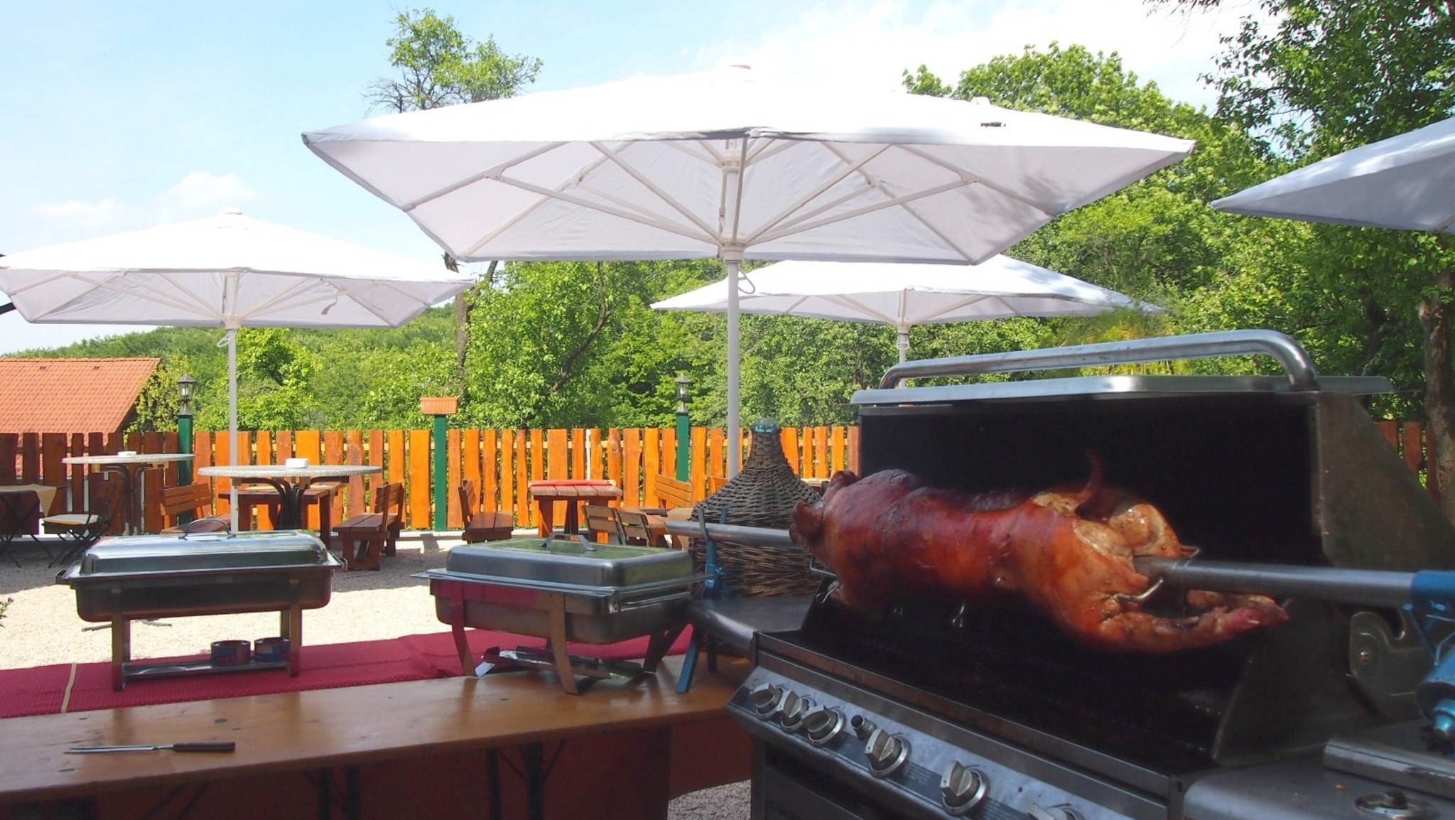 Grillerei beim Stadlgarten - Tulln