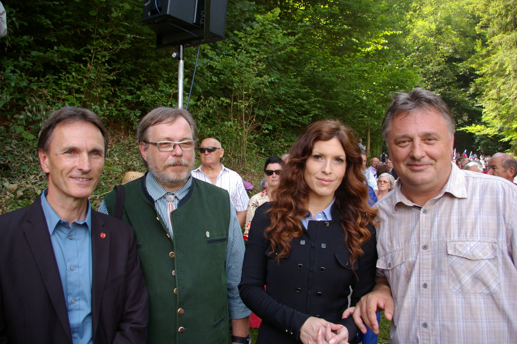 Opfergedenken an der Huda Jama/Schlimme Höhle - Völkermarkt
