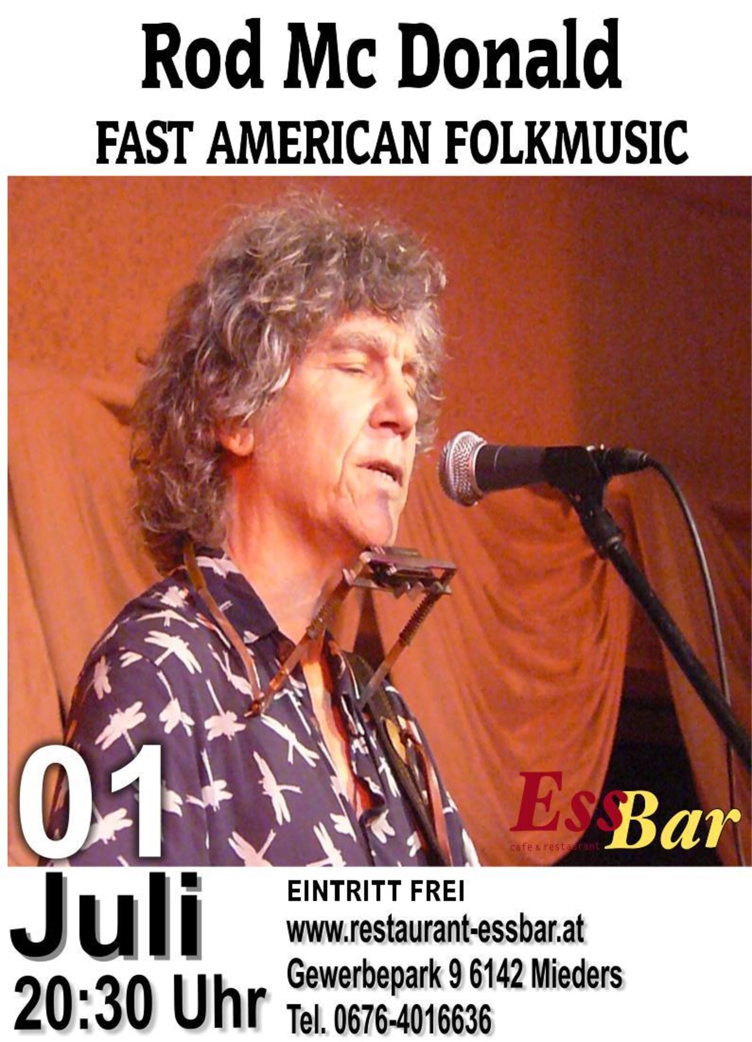 Rod Mc Donald live @ EssBar - Stubai-Wipptal