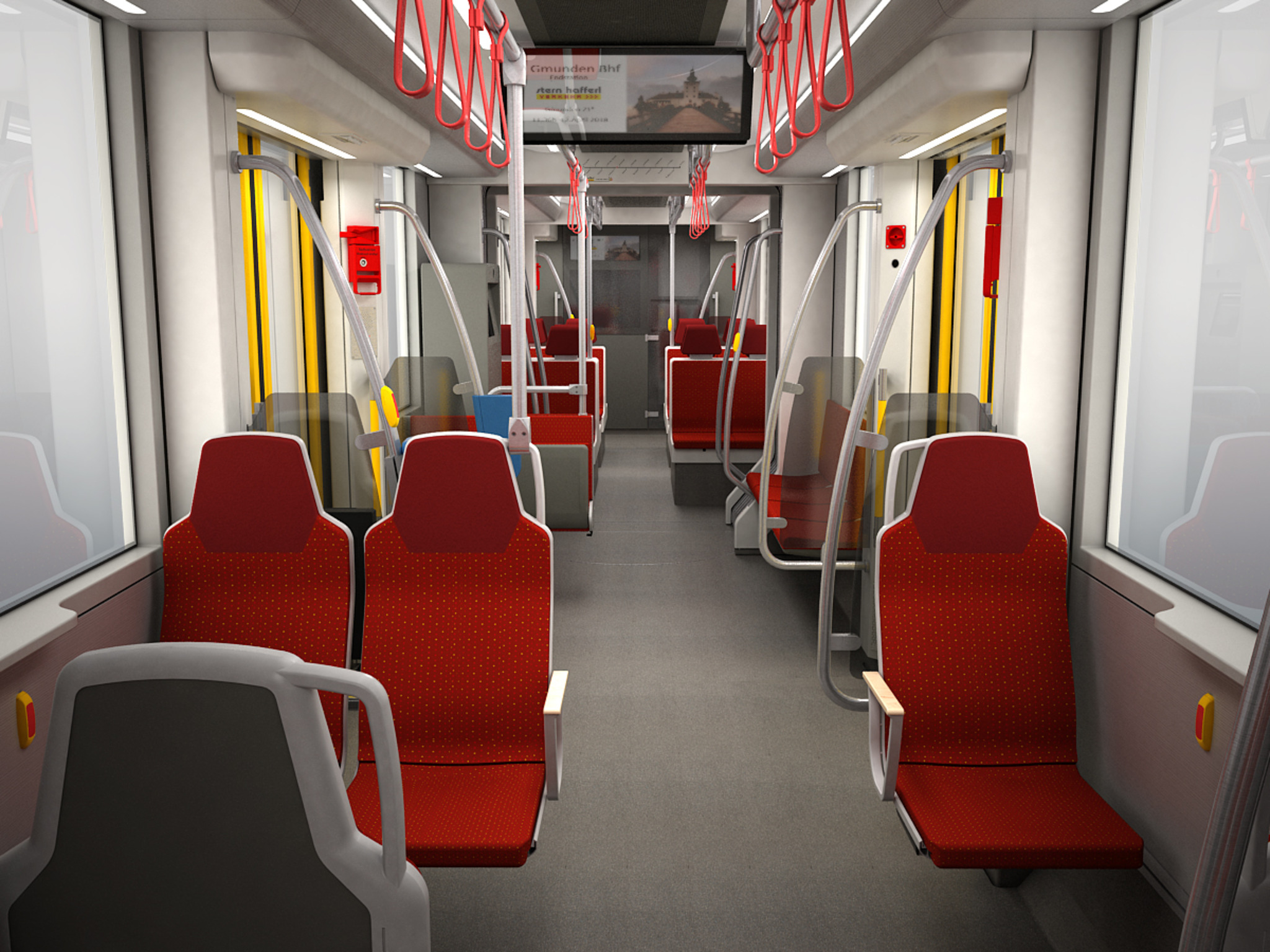 Neue stadt.regio.tram setzt auf Komfort - Salzkammergut