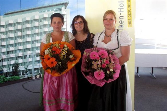 Frischgebackene Praxisanleiterinnen bei SeneCura Grafenwörth - Tulln