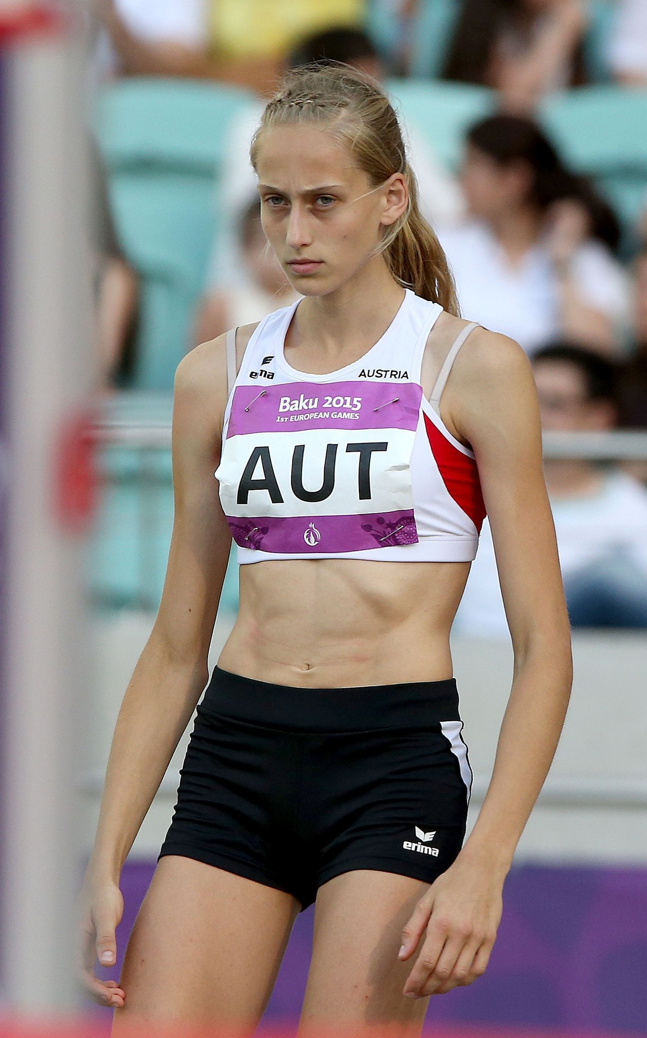 Nina Luyer sprang auf Platz 8 - Baden