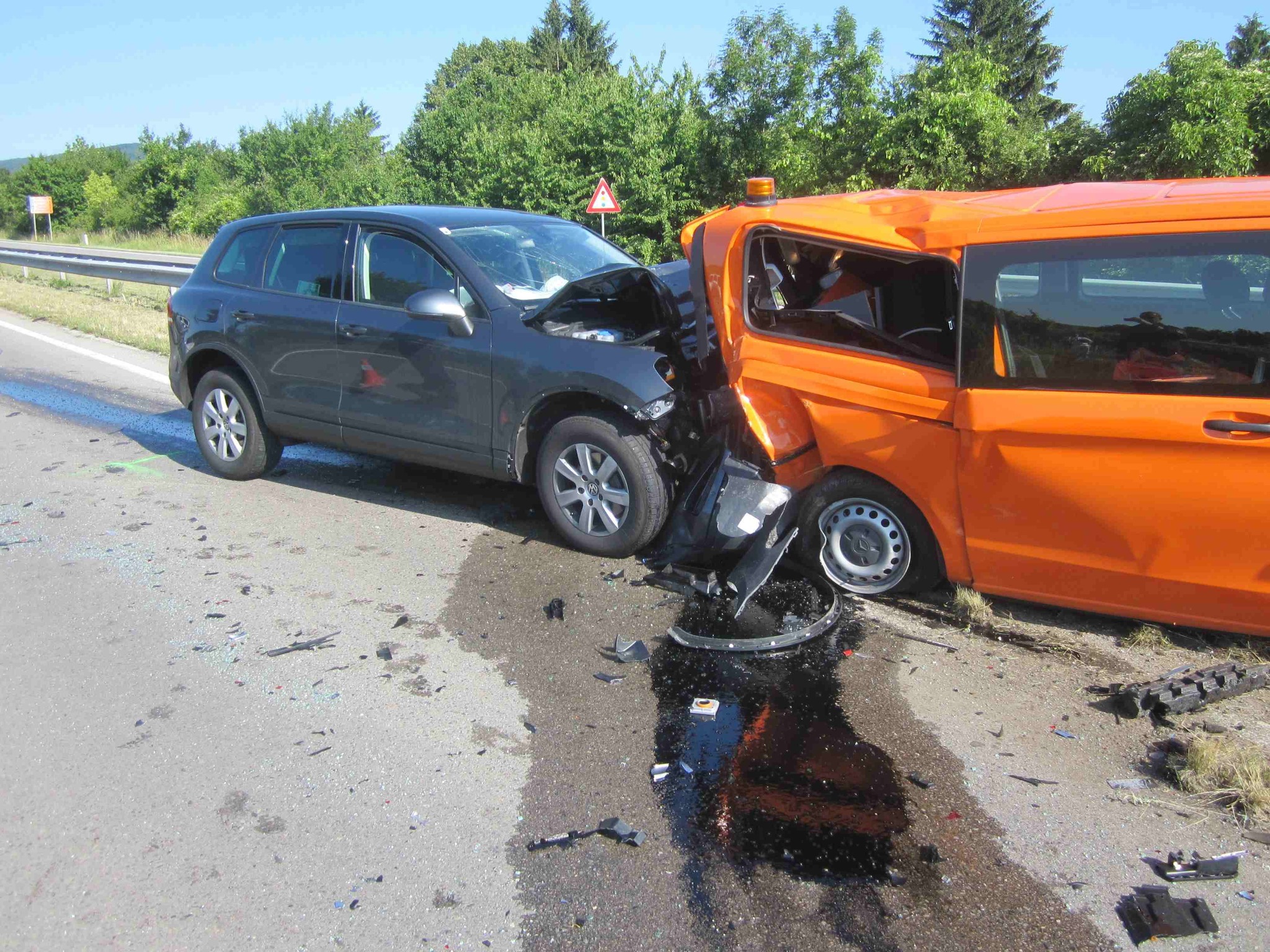 Auffahrunfall auf der Umfahrung - Baden