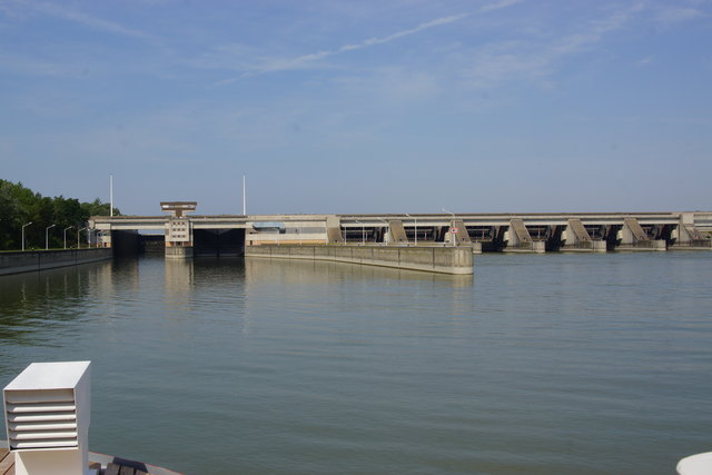 Schleuse Greifenstein - Liesing