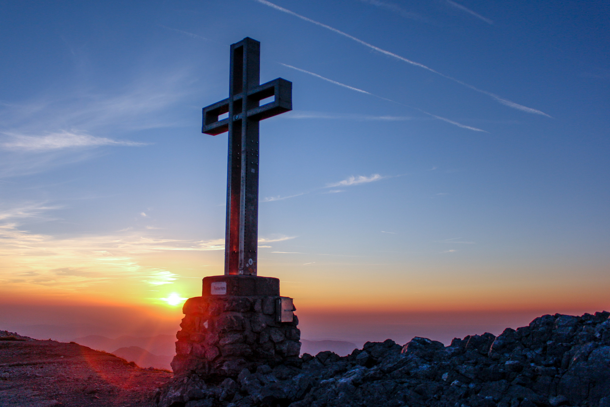 Sonnenaufgang am Schneeberg - Neunkirchen