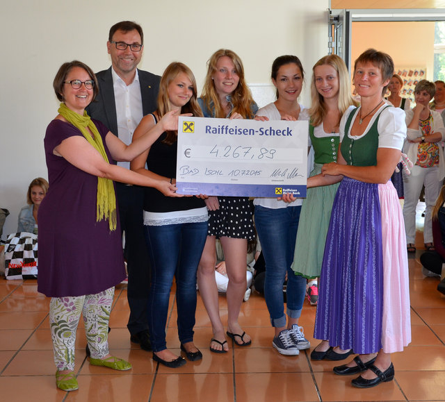 Fair Play-Spende der HLW Bad Ischl - Salzkammergut