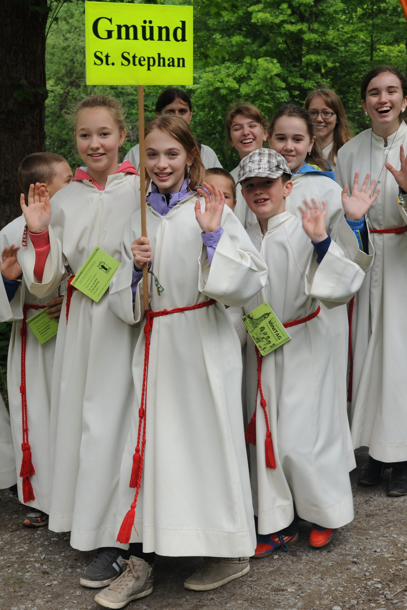 Ministranten aus Gmünd-St. Stephan treffen den Papst - Gmünd