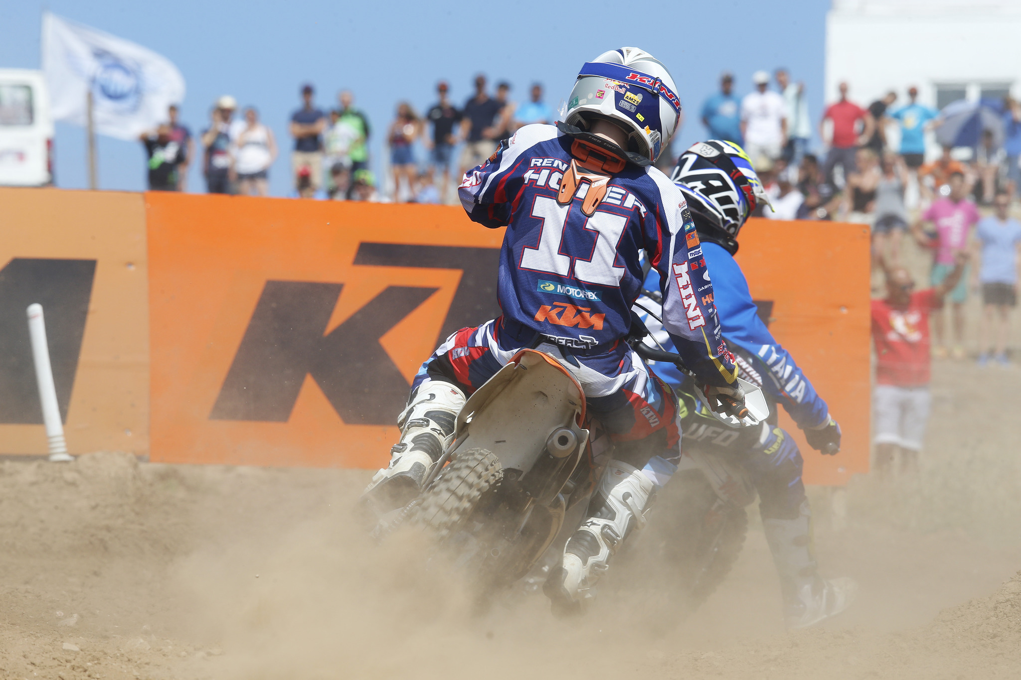 Rene Hofer beweist Talent bei der Junioren Motocross-Weltmeisterschaft ...