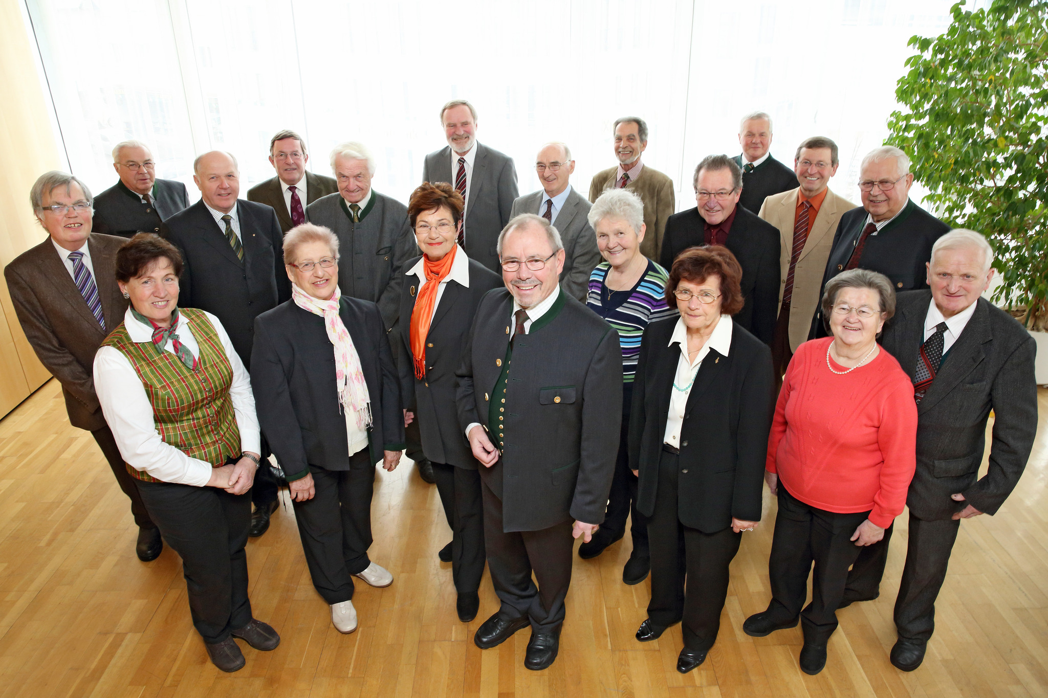 Bezirkswandertag des Seniorenbundes in St. Georgen an der Gusen - Perg