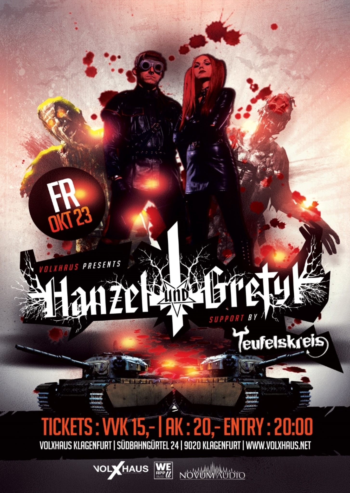 Hanzel und Gretyl - Grimm Shiza Tour - Klagenfurt