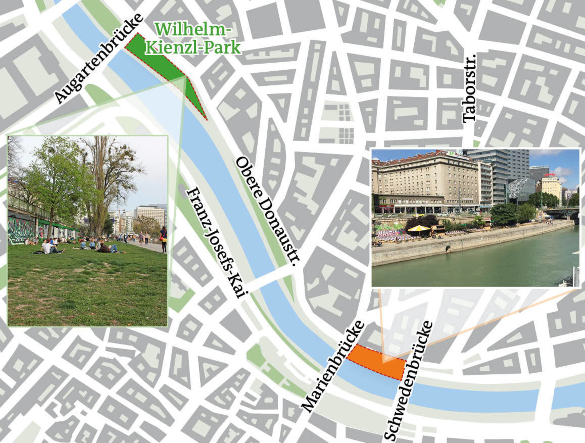 Rückenwind für das Projekt Sky&Sand am Donaukanal - Innere Stadt