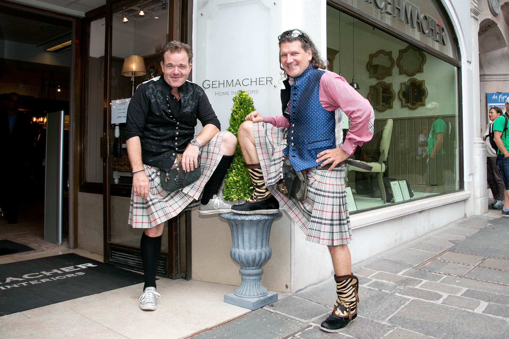 Thomas Rettl macht Jedermann Cornelius Obonya zum Rock-Star - Villach