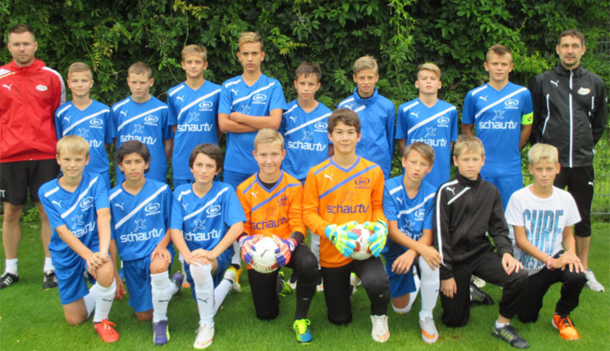 BFV U14-Auswahl in Bayern - Mattersburg