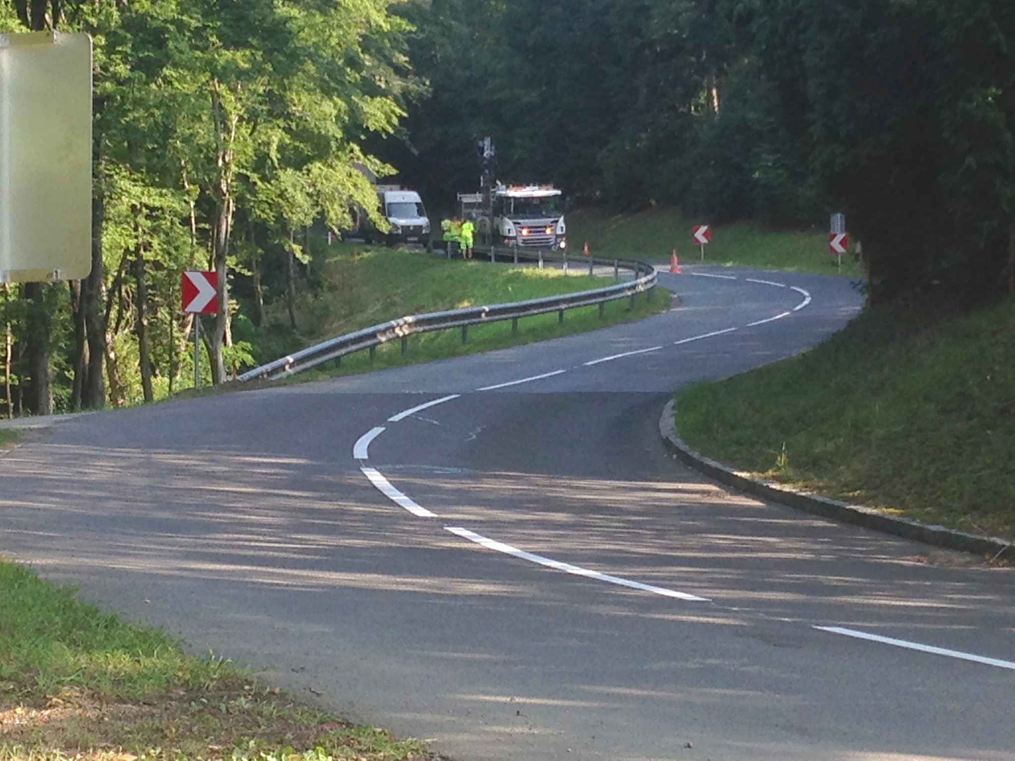 Leitplanken entschärfen Güssinger Unfall-Hotspot - Güssing