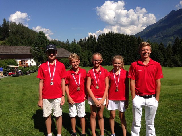 Bronze, Silber und zweimal Gold für Radstädter Junggolfer - Pongau