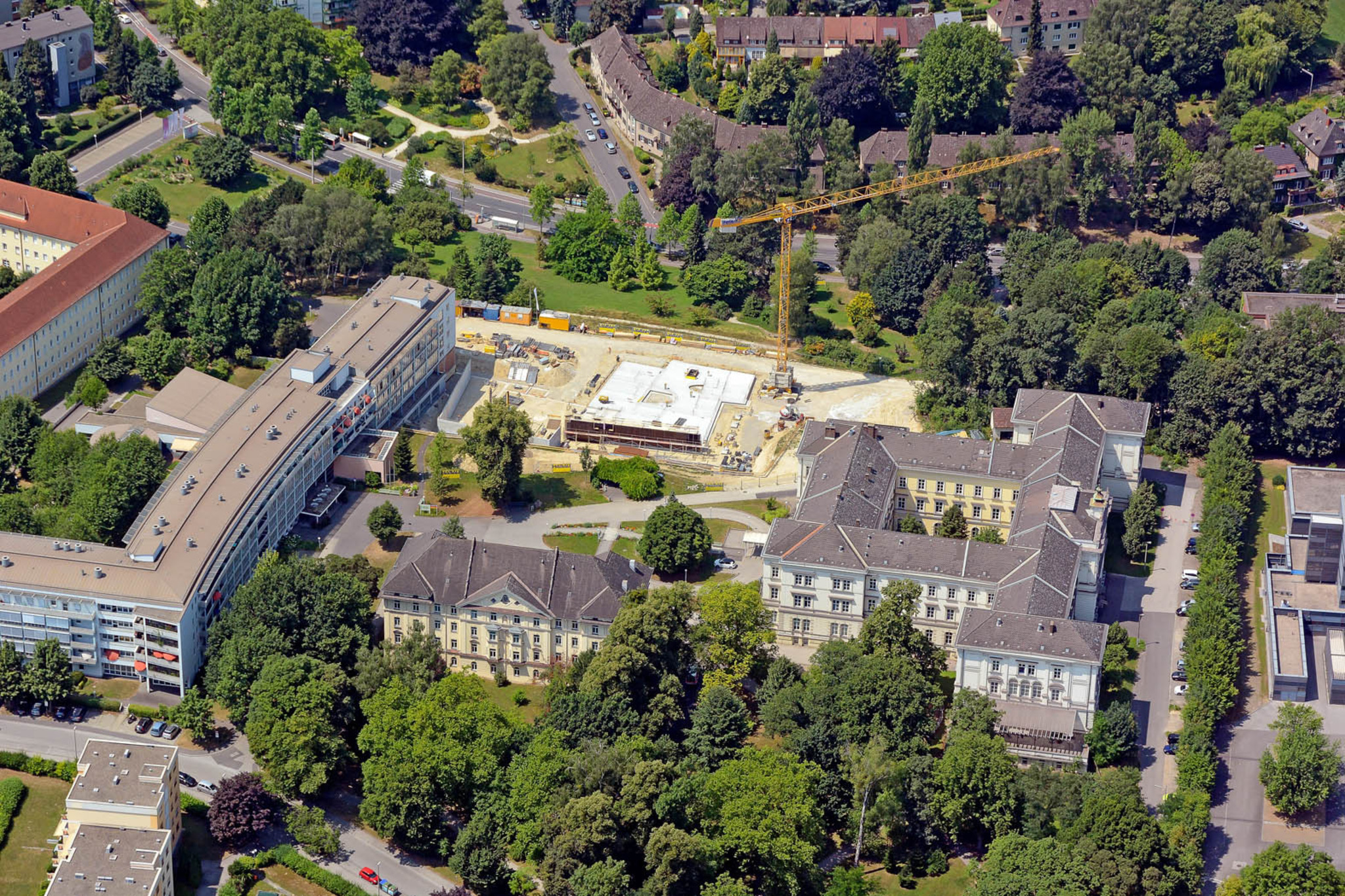 Altersgerechtes Wohnen Muldenstraße: Zügiger Baufortschritt - Linz