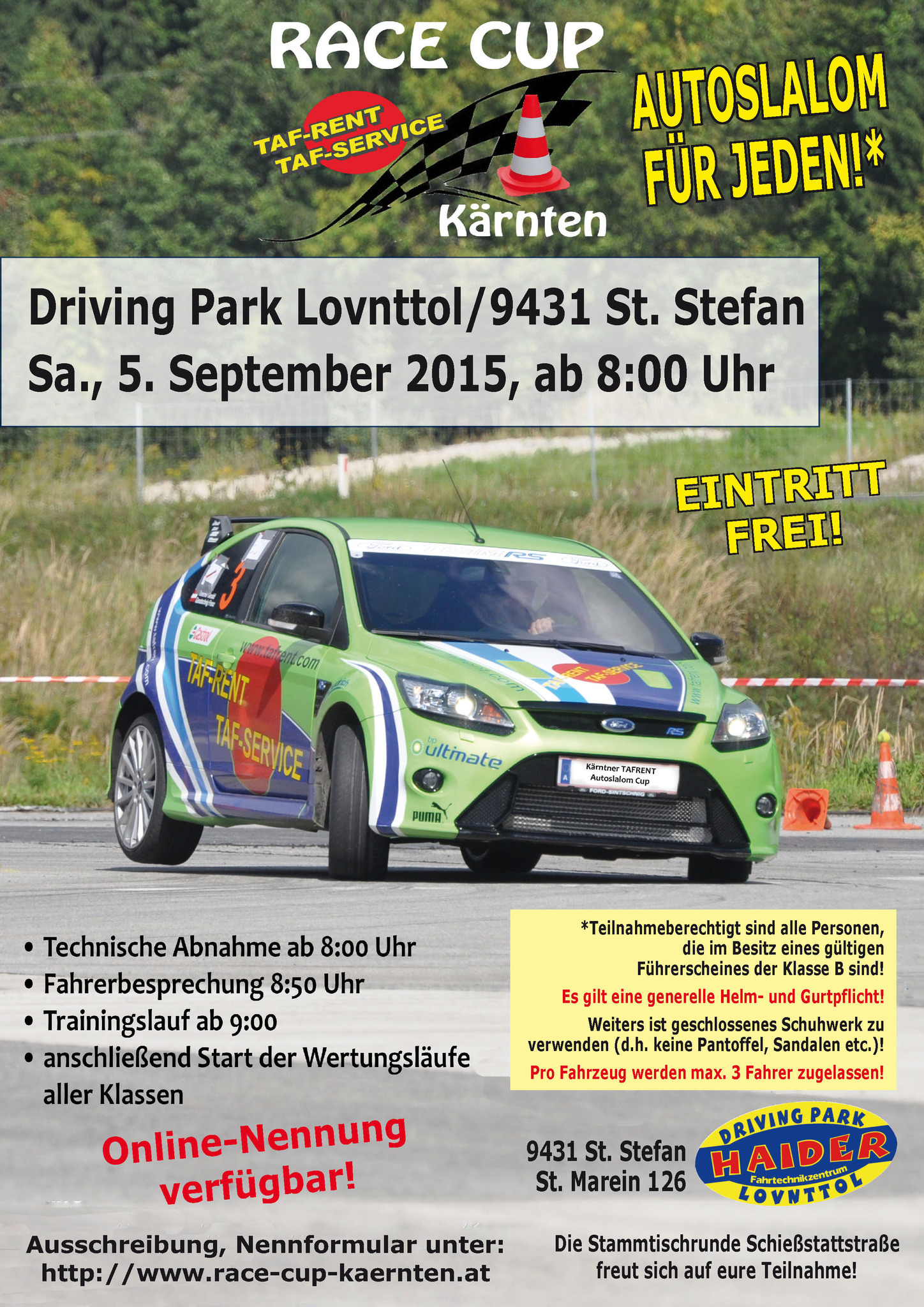 Autoslalom für jeden - Lavanttal