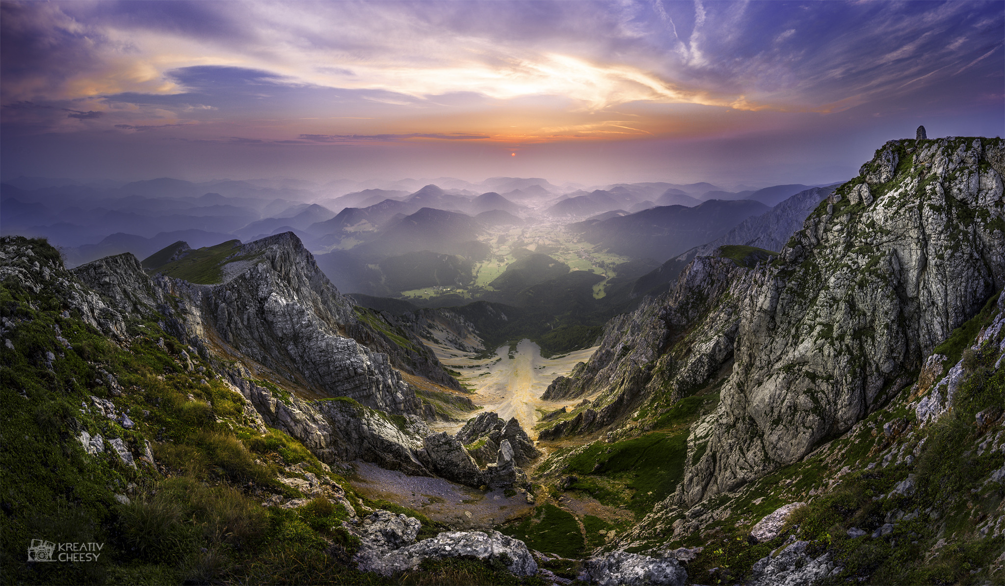 Sonnenaufgang am Schneeberg - Neunkirchen