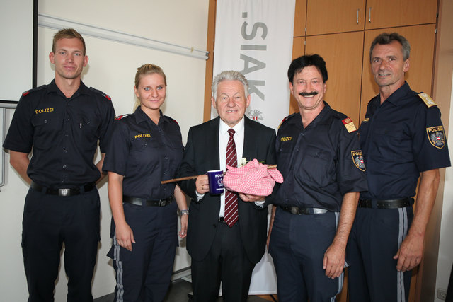 Hoher Besuch im Polizei-Bildungszentrum - Linz