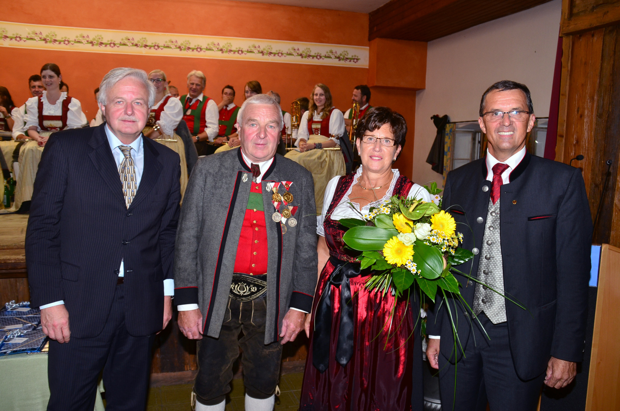 Breitenbach ehrte seine Verdienten - Kufstein