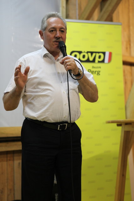 Neues ÖVP Vorstandsteam mit Obmann Bgm. Michael Naderer in St. Thomas ...