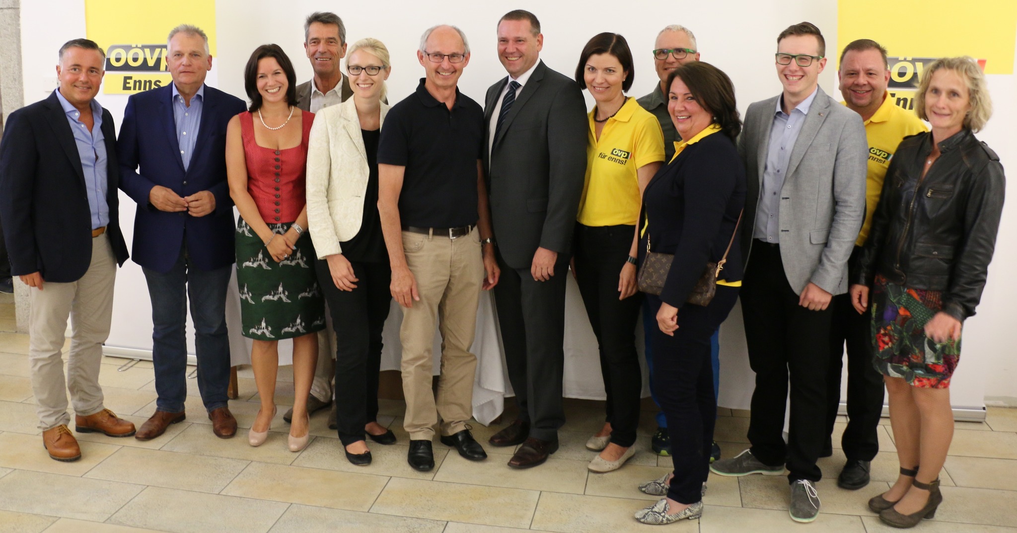 Die ÖVP tritt in Enns mit jungem Team an - Enns