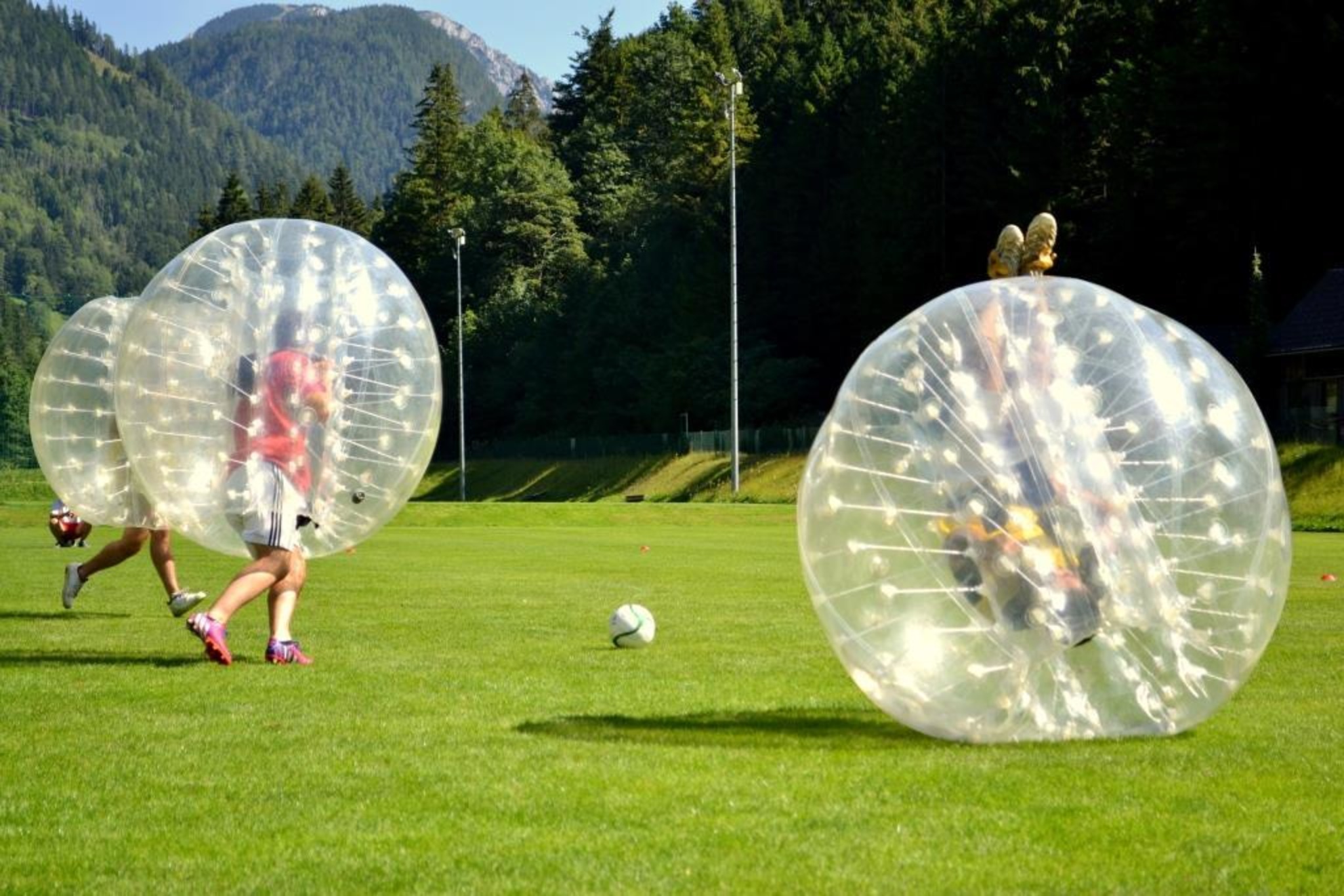 Bubble Football für den guten Zweck - Bruck an der Mur