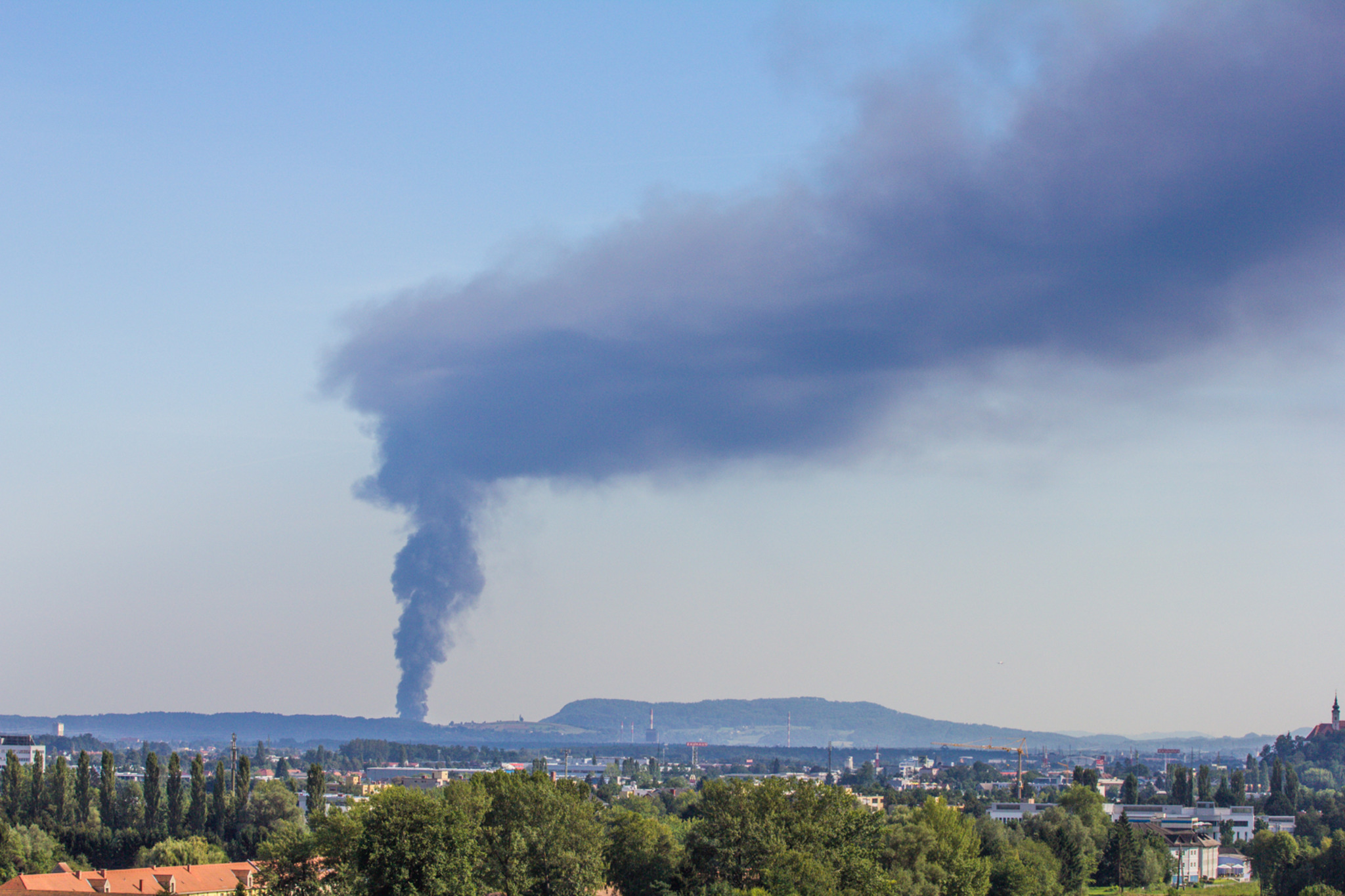 Industriebrand - Wildon - Graz