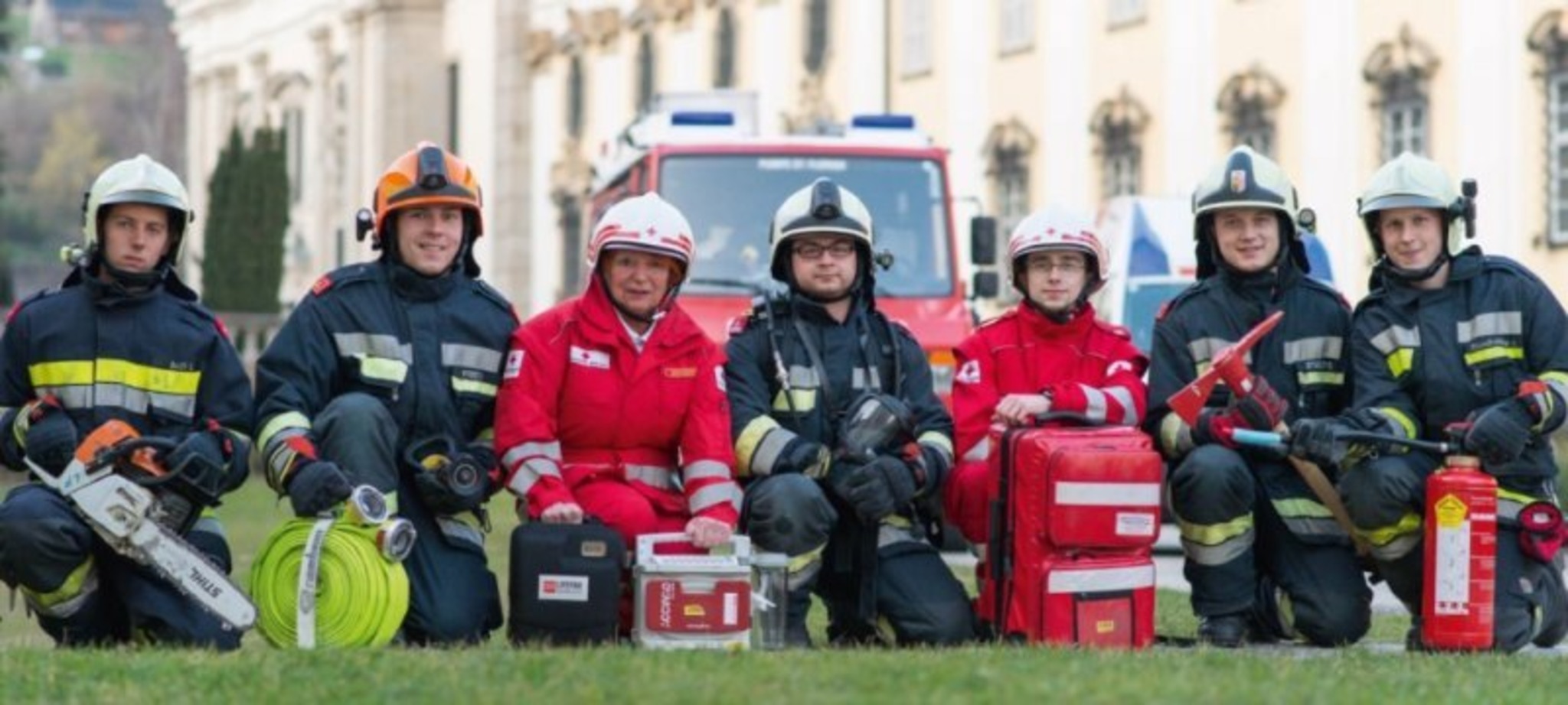 Freiwillige Feuerwehr St. Florian im August im Dauereinsatz - Enns