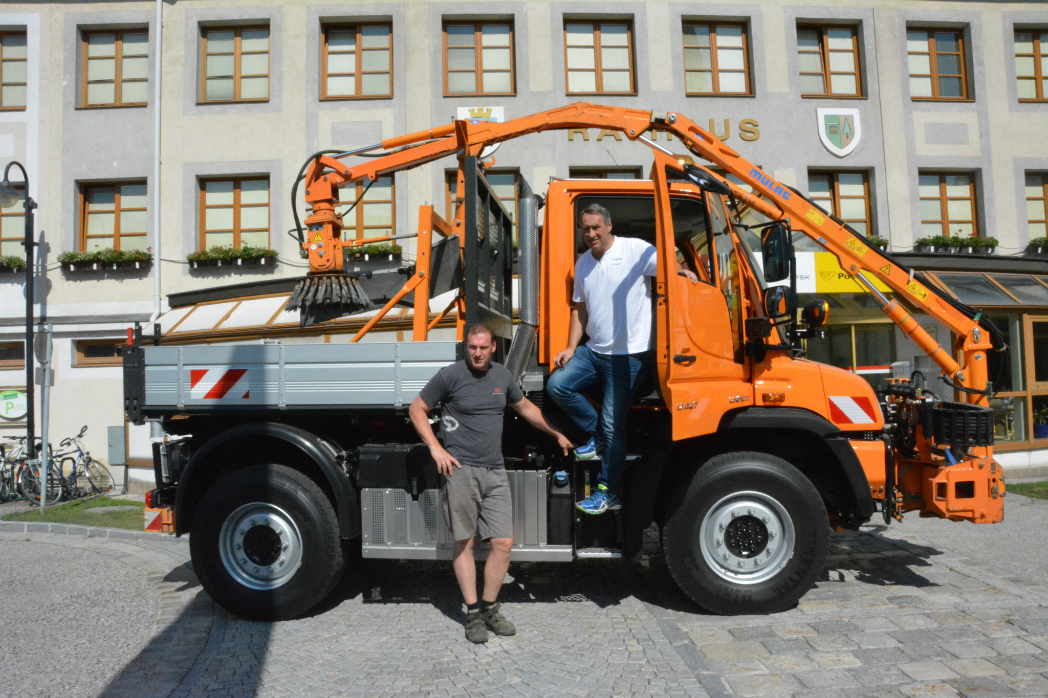 Neuer UNIMOG (U1400) für den Wirtschaftshof Pressbaum - Purkersdorf