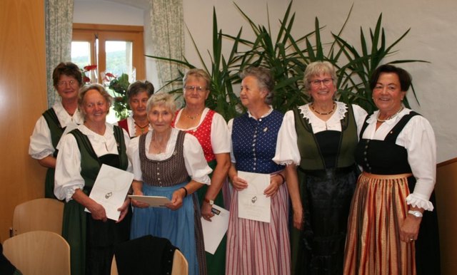 Goldhauben- und Trachtengruppe feierte Jubiläum - Rohrbach