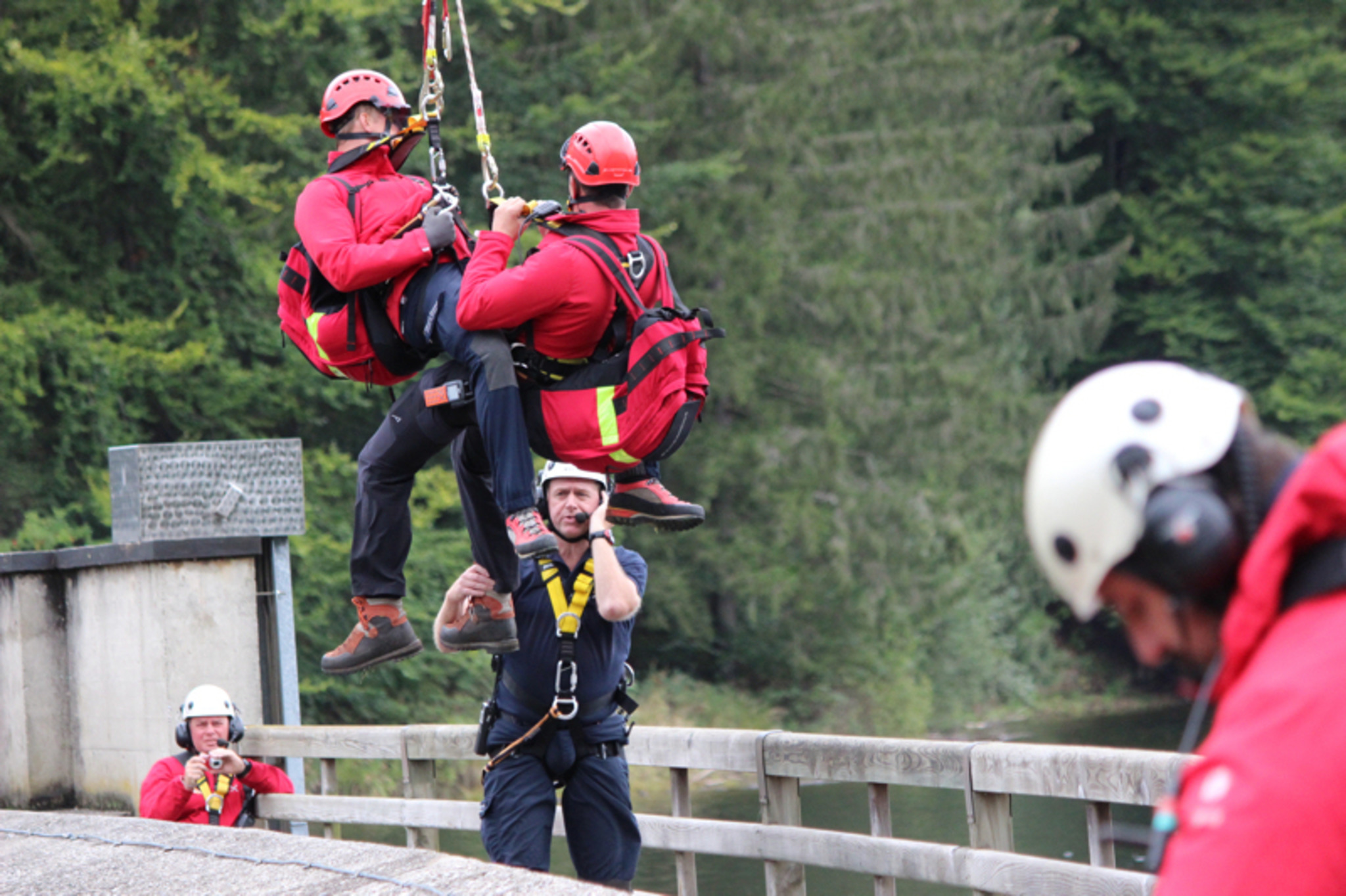 Übung: Menschenrettung am Hierzmann-Stausee - Voitsberg