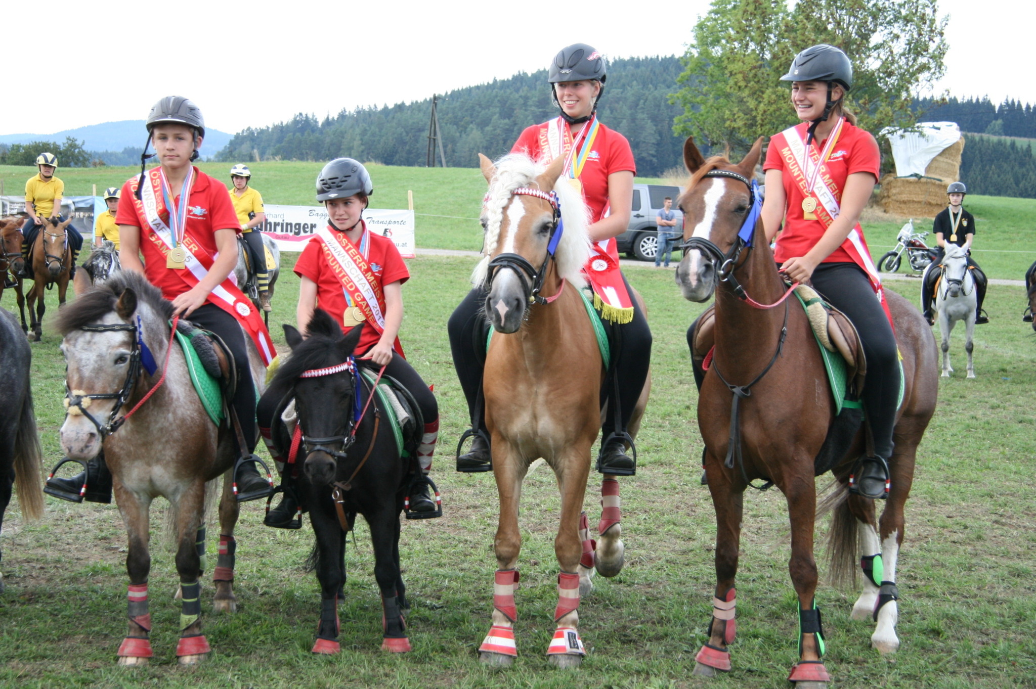 Medaillenregen für Breitenfurts Mounted Games Team! - Mödling