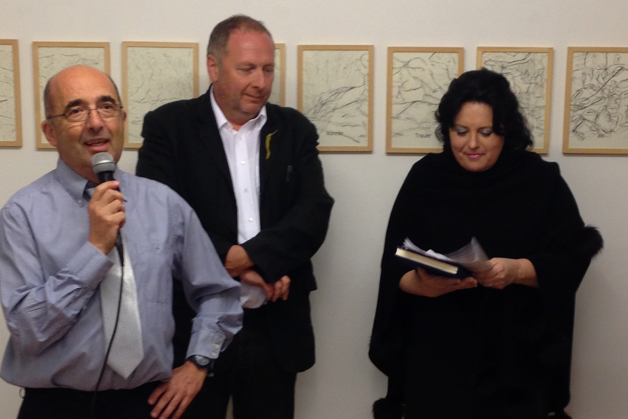 Peter Assmann stellt seine "Linienexpeditionen" aus - Schärding