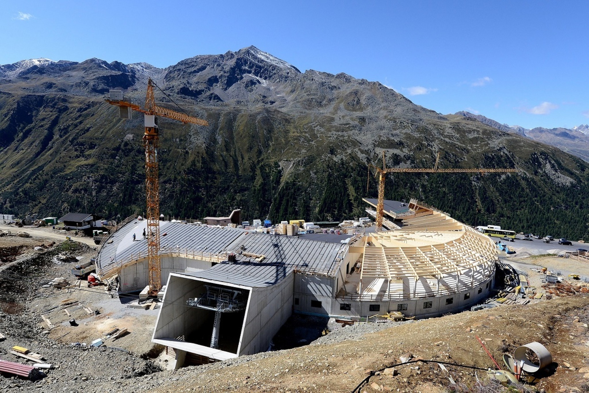 Kärntner Holzbauer errichten Spezialprojekt in Tirol - Gailtal