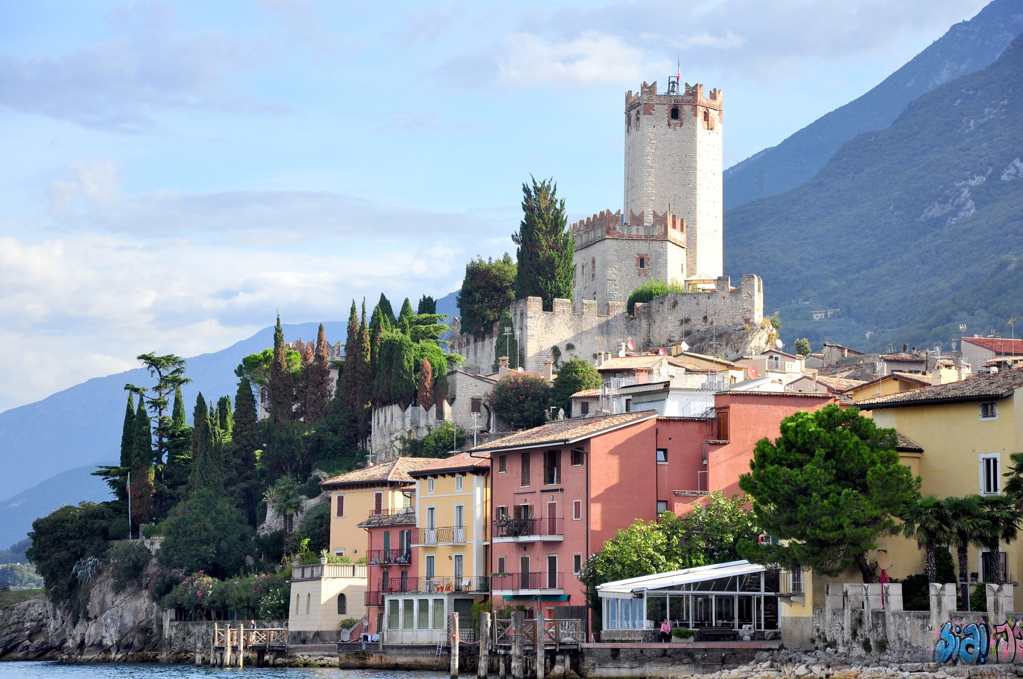 Malcesine - wo Goethe verhaftet wurde - Klagenfurt