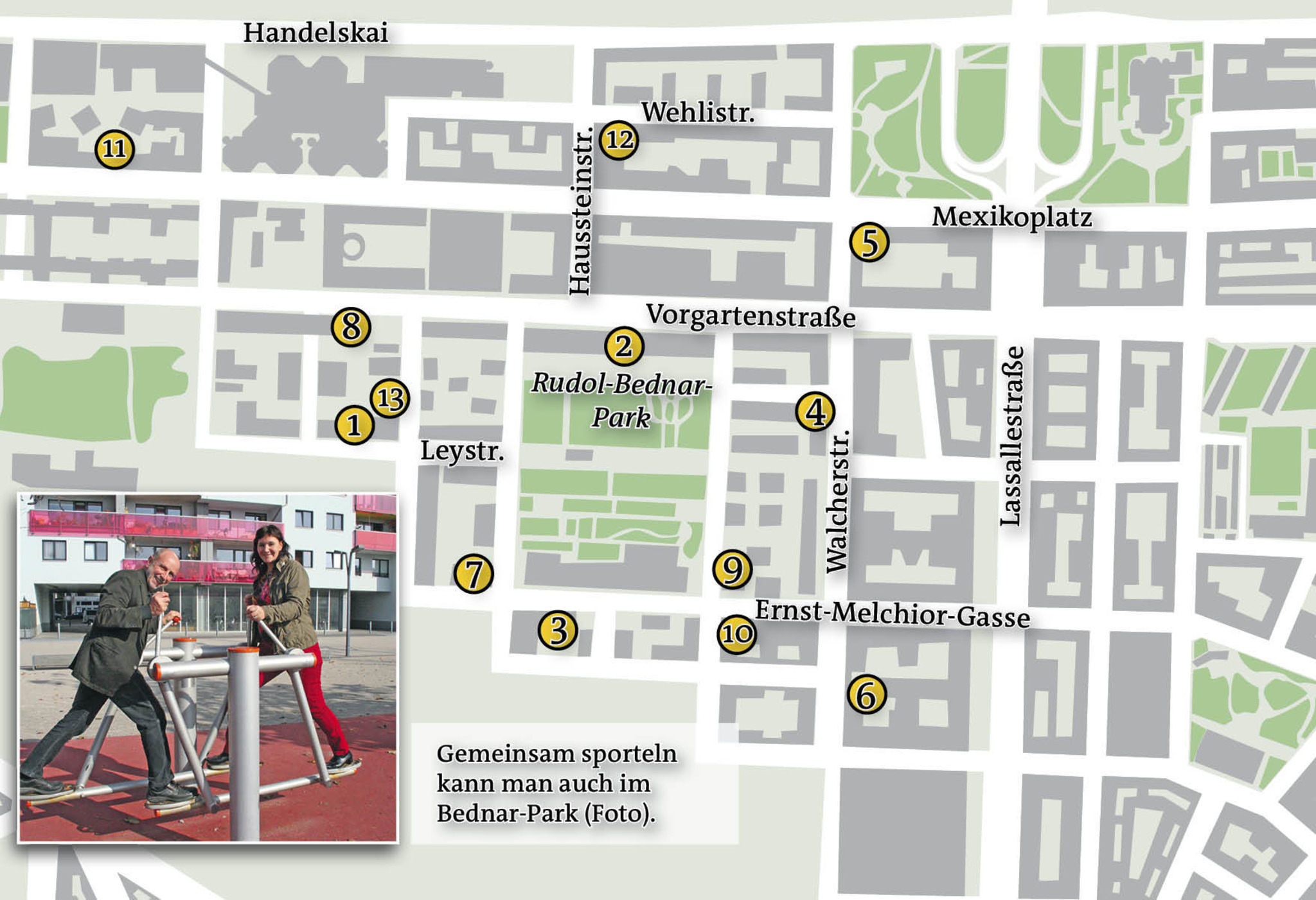 Nordbahnviertel: Das sind die Hot-Spots - Brigittenau