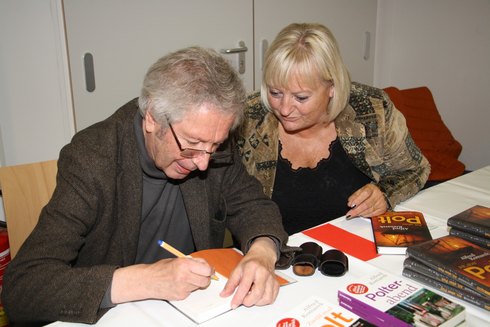 Schriftsteller Alfred Komarek las in Fernitz-Mellach - Graz-Umgebung