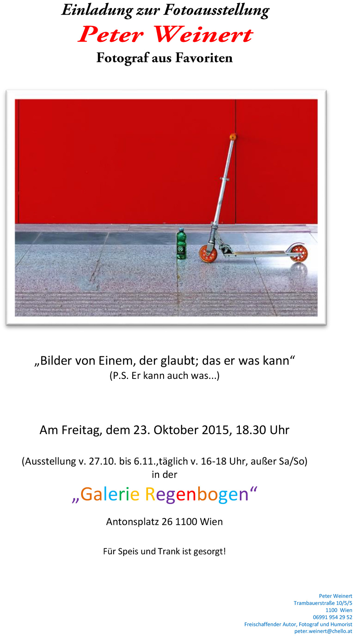 Fotoausstellung - Peter Weinert - Favoriten