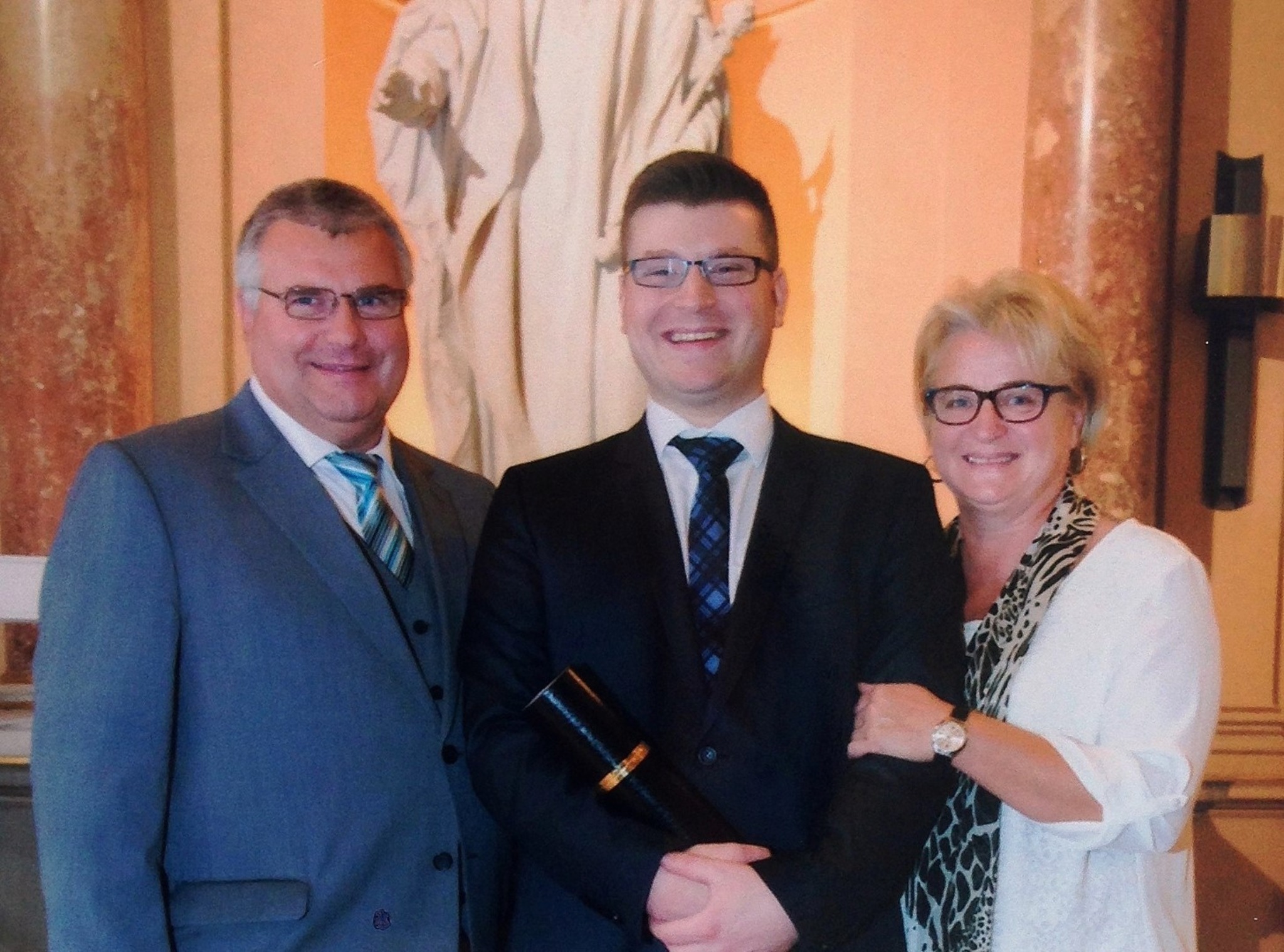 Max Haas jun. ist Diplomingenieur - Deutschlandsberg