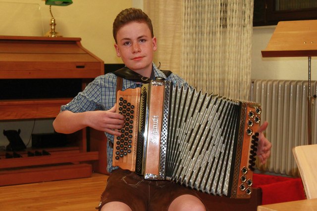 Thomas Zink – Finalist beim „Steirischen Harmonikawettbewerb“ - Weiz