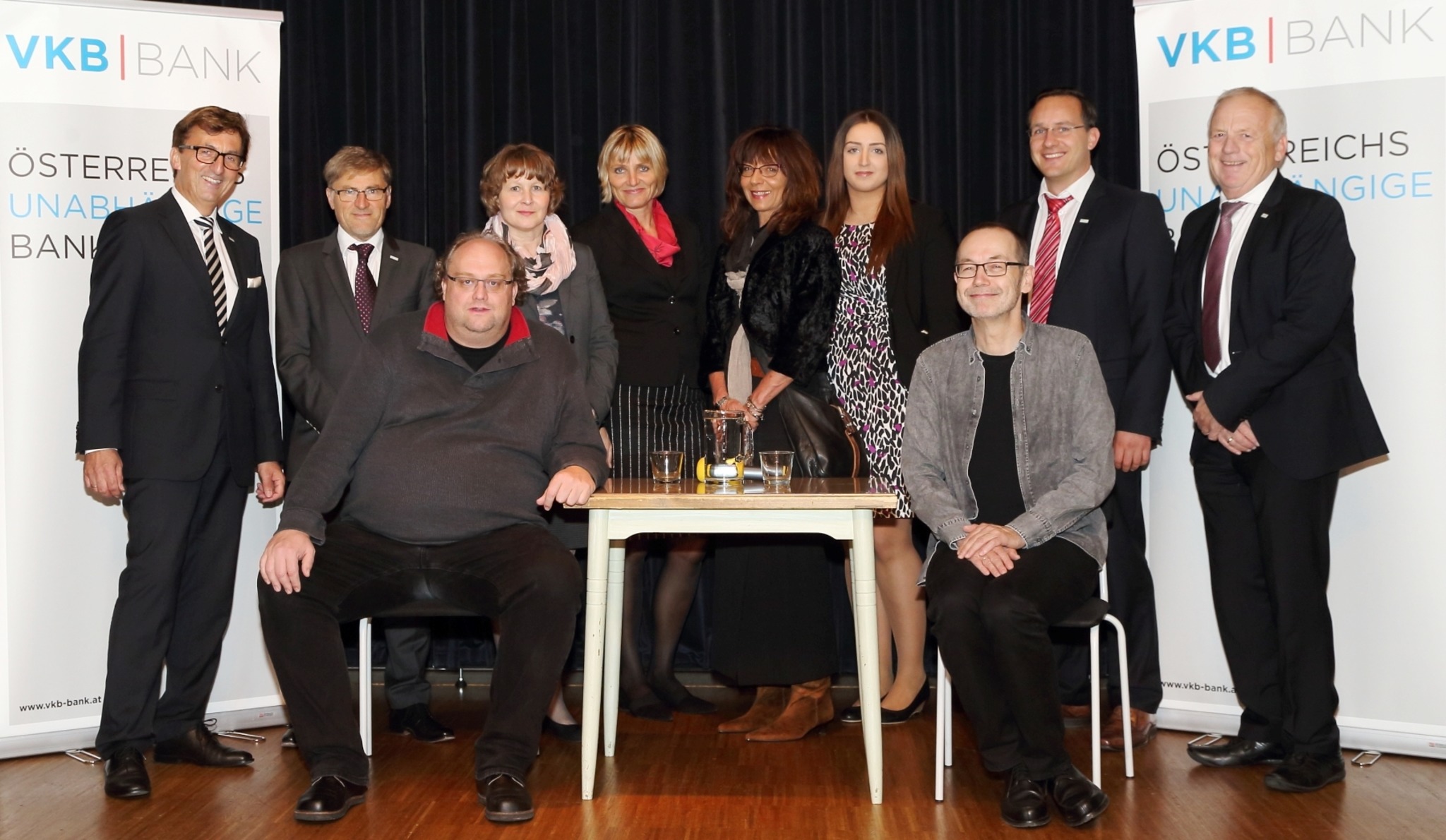 VKB-Bank lud zum Kabarettabend - Kirchdorf