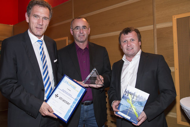 Strasser Steine holt dritten Platz bei Best Business Award - Rohrbach