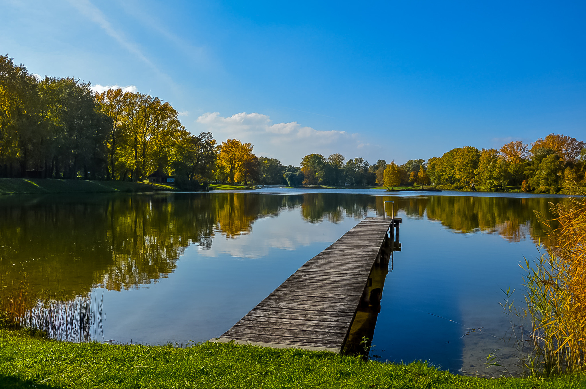 Wassersteg im Tullner Aubad - Tulln