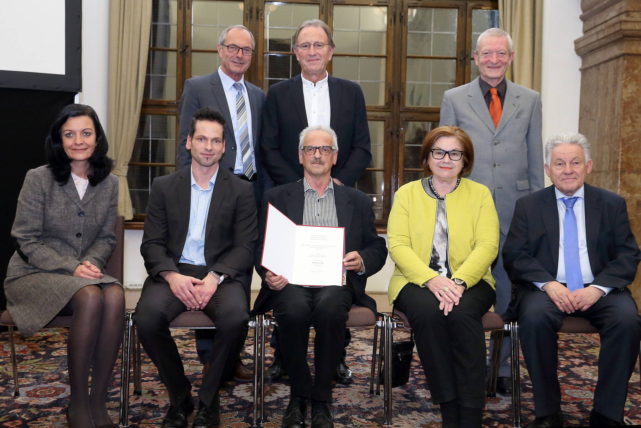 Gratulation! Günter Giselher Krenner ist Professor - Freistadt