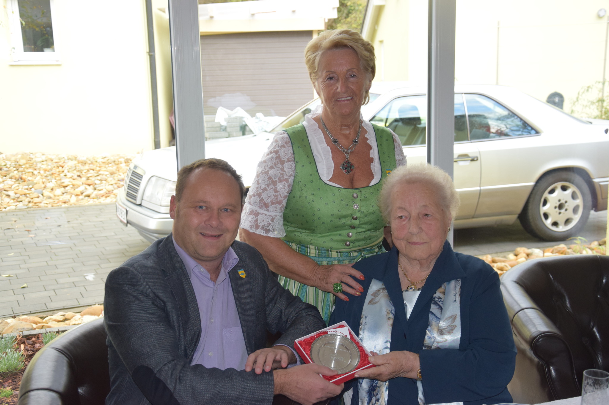 90. Geburtstag Hermine Brunner. - Schwechat