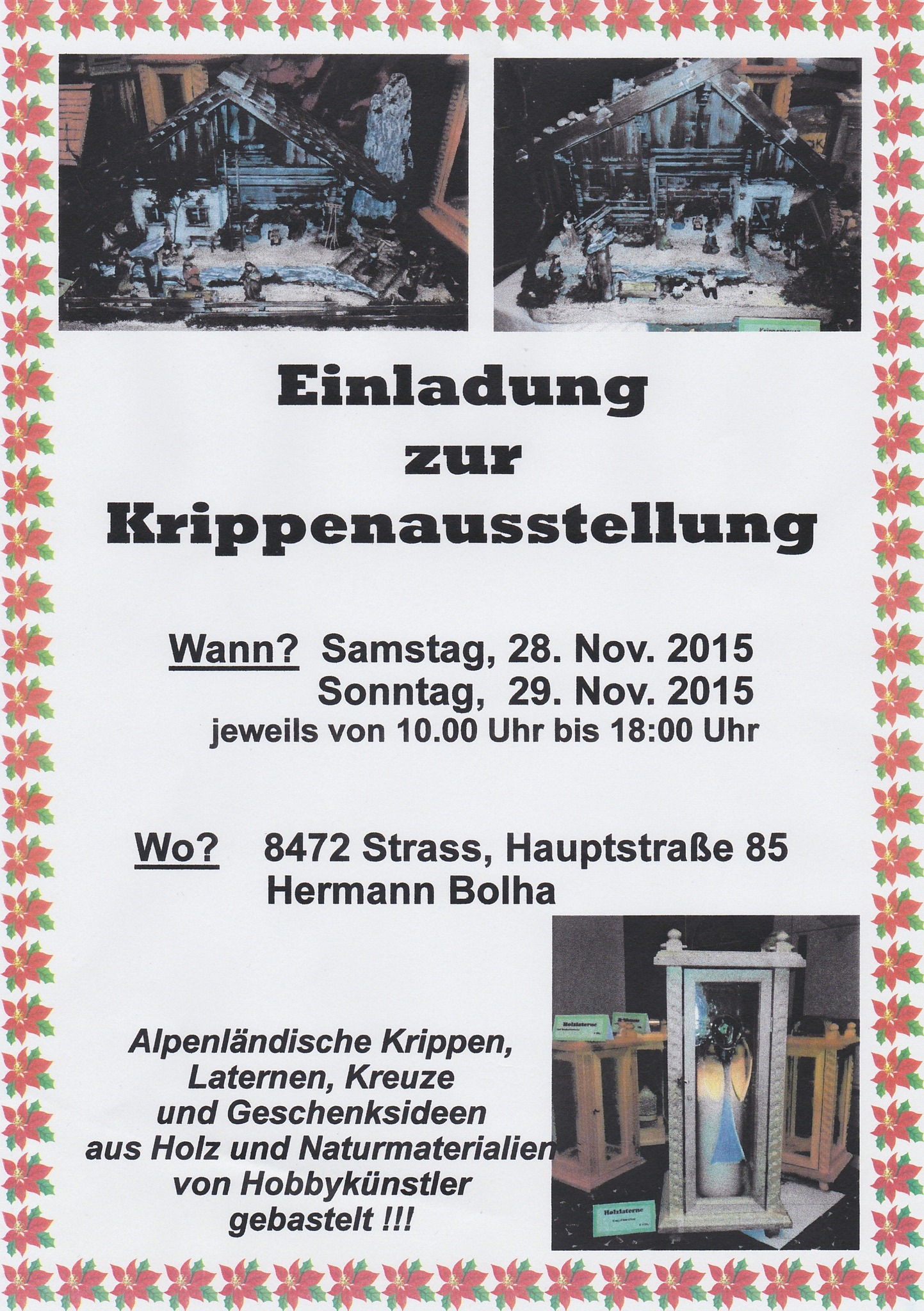 Krippenaustellung - Leibnitz