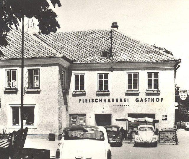 Damals & Heute: Marktplatz in Neuhofen - Amstetten