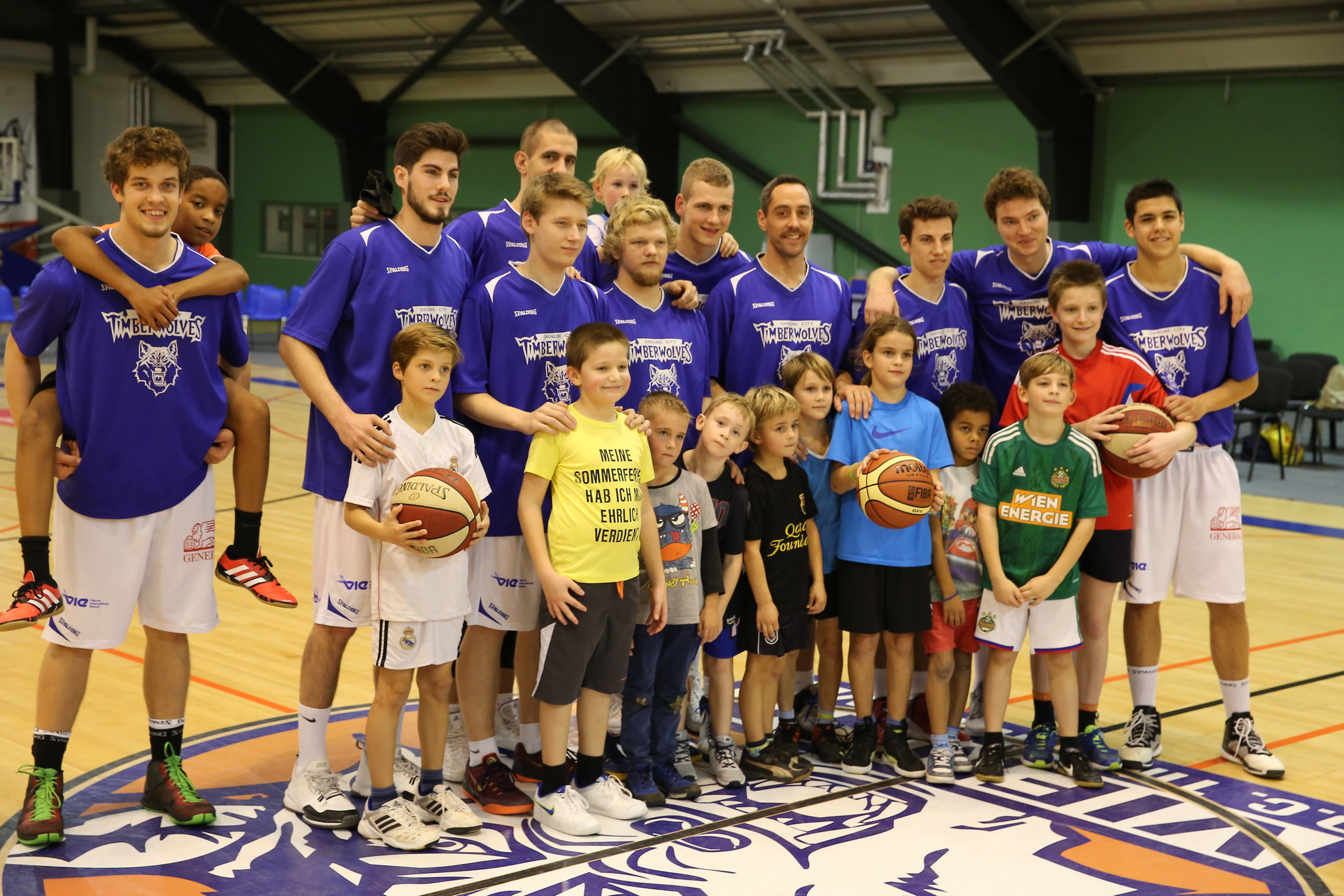 Basketball-Aktionstag im Donaustädter WOLVES DOME (ABC Bernoullistraße ...