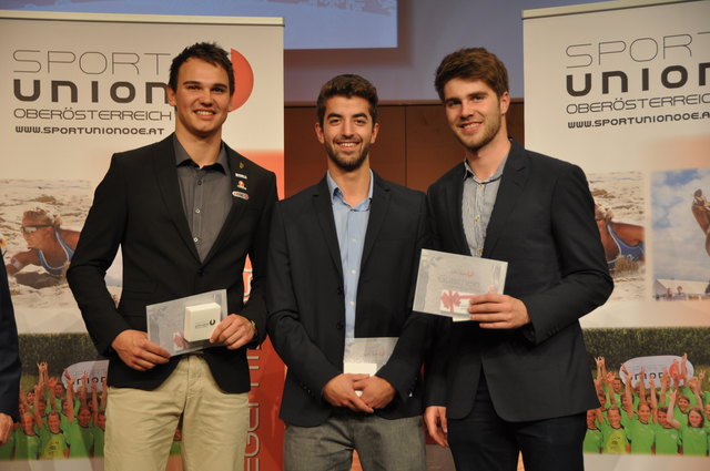 Wasserski-Athleten bei Spitzensportlerehrung - Salzkammergut